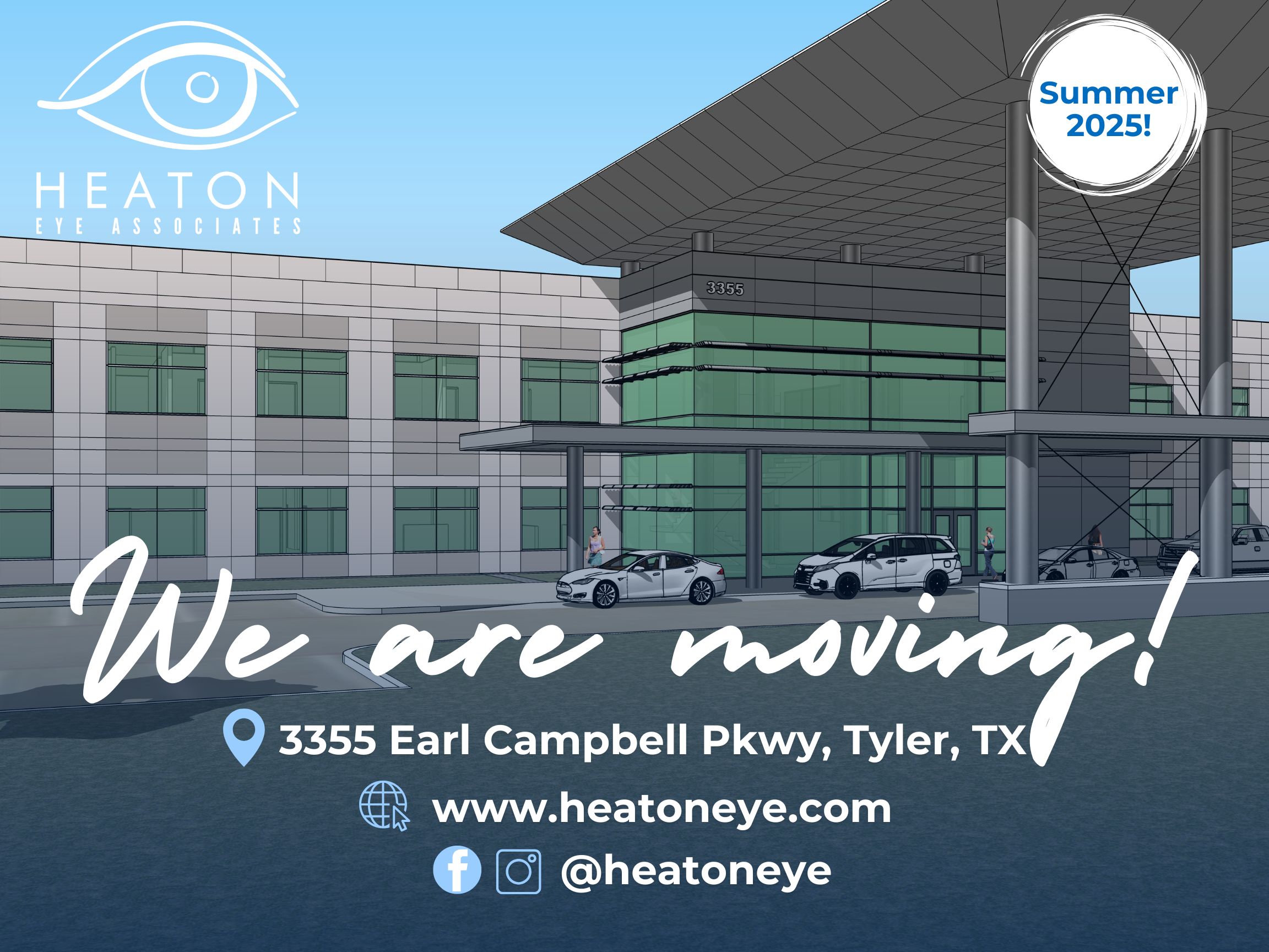 Heaton Eye Associates' Tyler Location Relocating Soon